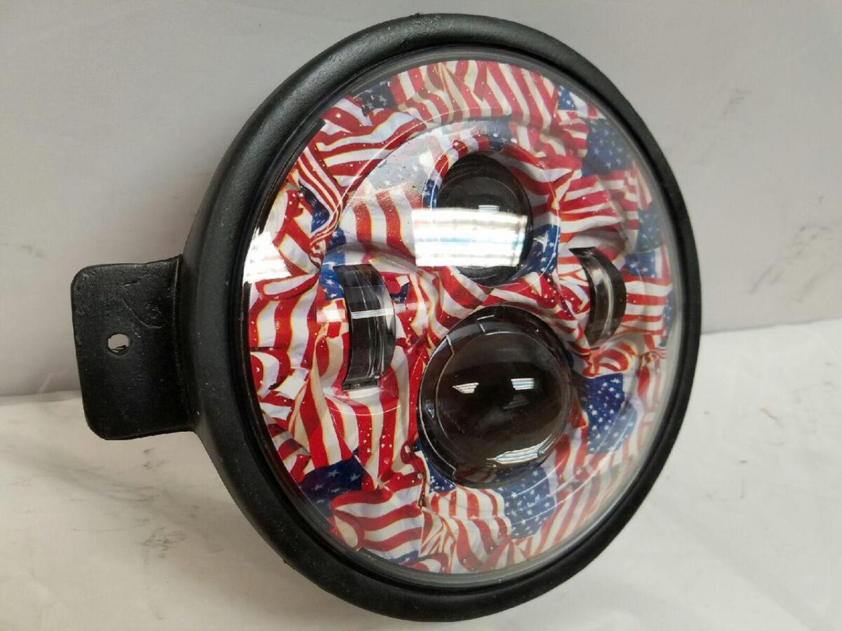 7″ Kawasaki Voyager & Vaquero DAYMAKER Replacement Headlight American ...