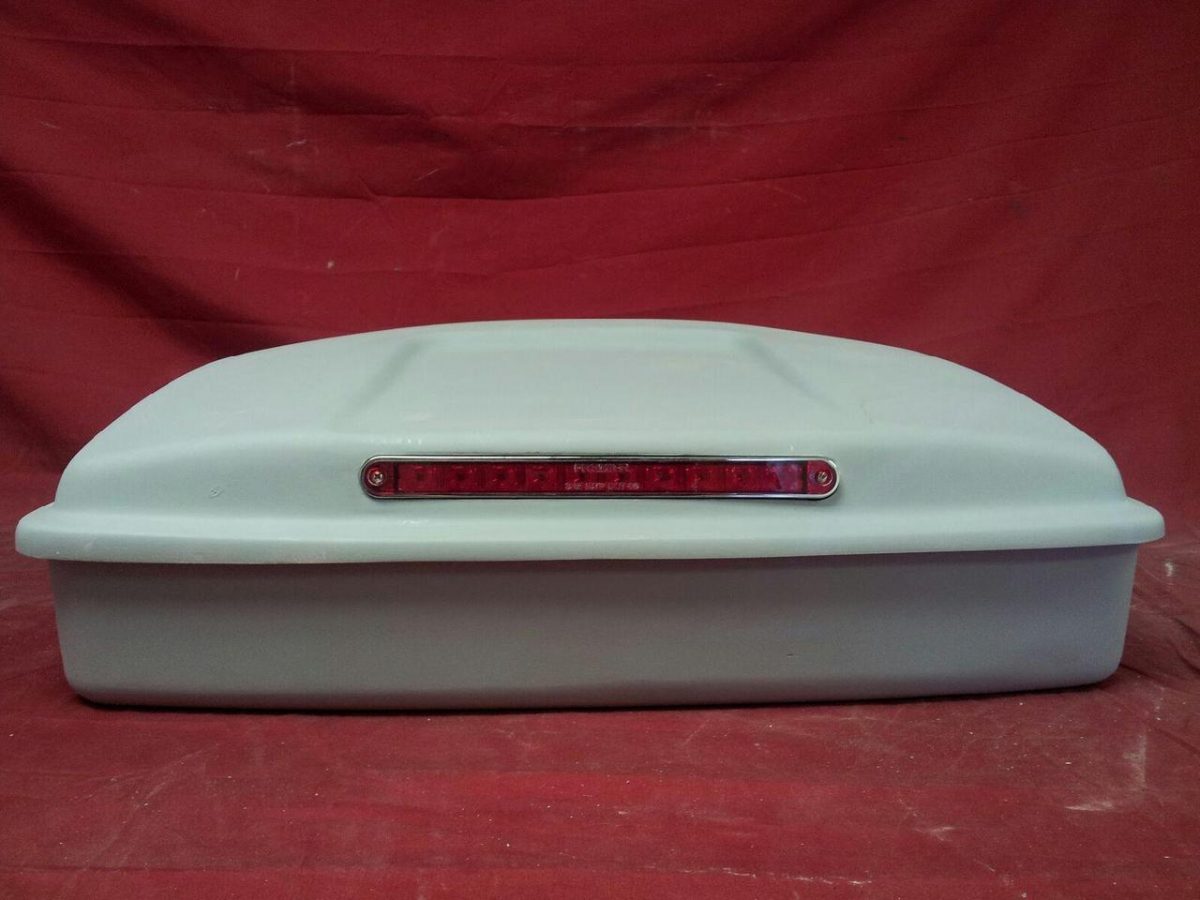 Tour Pack Pak Fiberglass Base RAZOR Pizza Box Size Harley Davidson ...