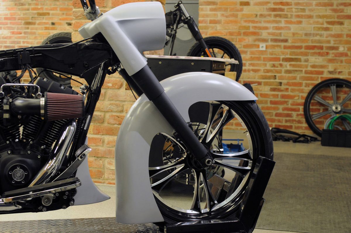 Harley Davidson HD Classic Style Hot Rod Touring Bagger Front 23 ...