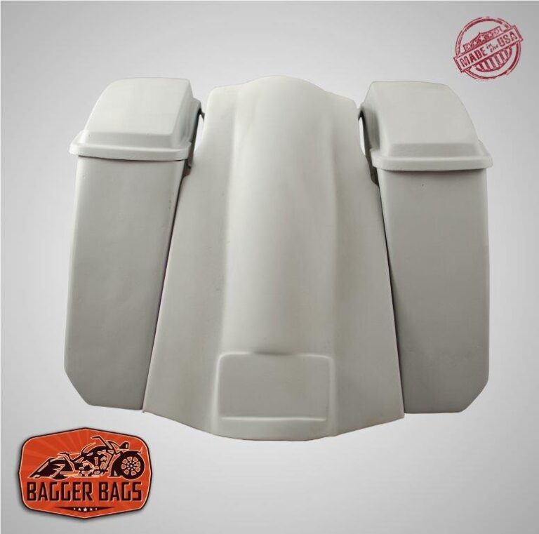 Harley Davidson Heritage Softail 5″ Extended Saddlebags Lids Fender No ...