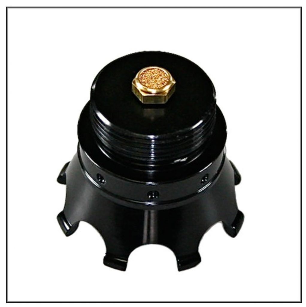 Original Custom Crown Gas Cap – Black – Baggers Bags – Extended ...