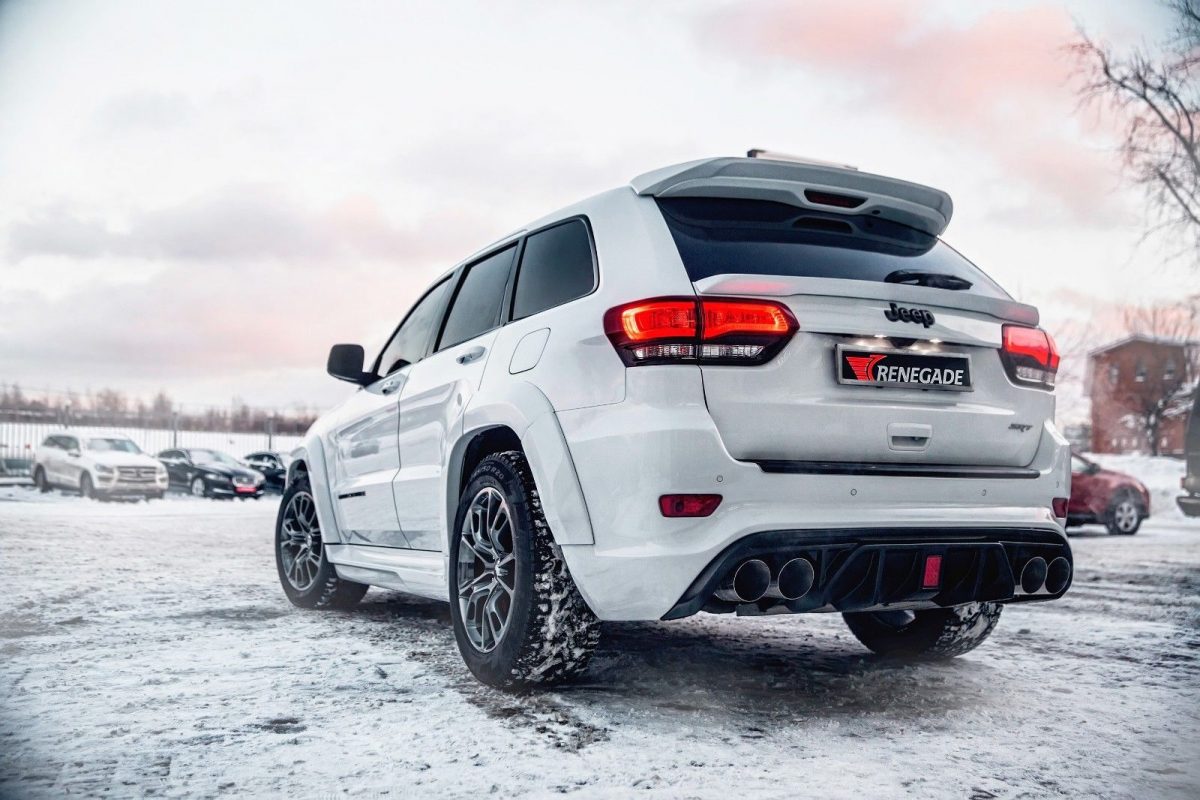 MID Spoiler for Jeep Grand Cherokee WK2 laredo summit srt trackhawk ...
