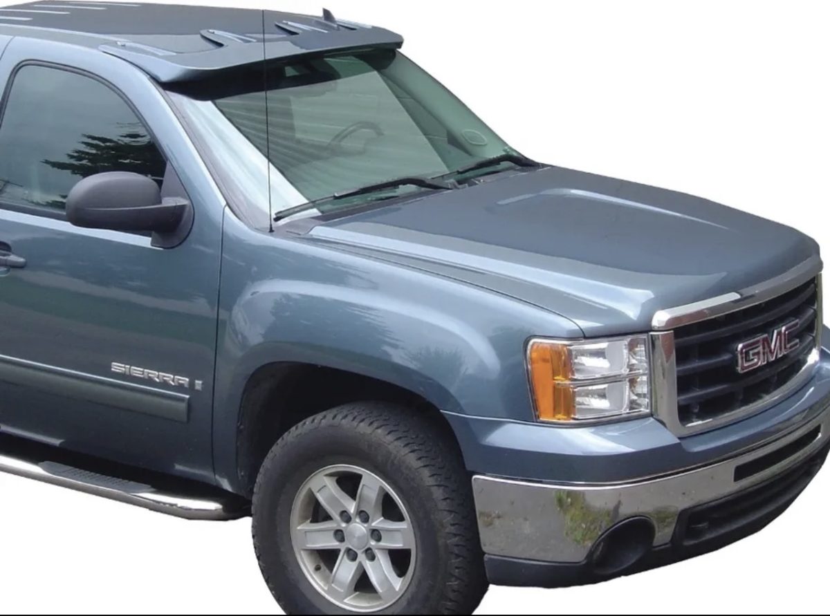 UNPAINTED TRUCK CAB SUN-VISOR for 2009-2017 DODGE RAM 1500 LUND-STYLE ...