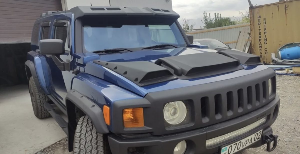 Hummer H3 Fender flares +80mm Oversize Wide Body – Baggers Bags ...