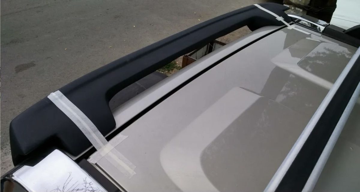 Hummer H3 rear roof wing spoiler – Baggers Bags – Extended Stretched ...